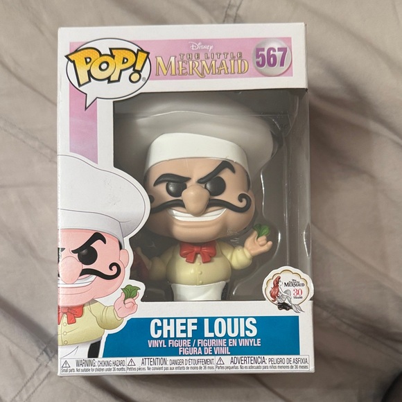 Funko | Toys | Funko Pop Disney Chef Louis From Little Mermaid | Poshmark